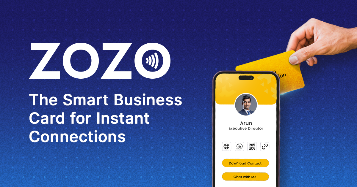 ZOZO - Smart Business Card with NFC Technology